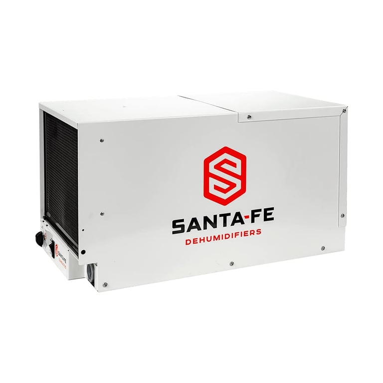Santa Fe Compact 70 Dehumidifier – 70 Pint Crawl Space & Basement Unit ...