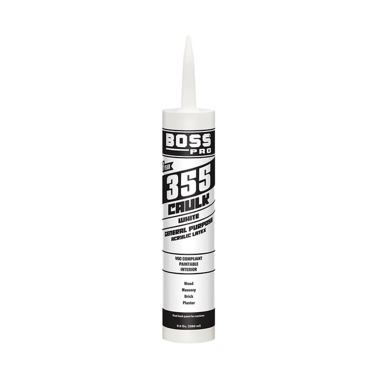 Boss Products Boss 355 Painter’s Caulk – 9.5 oz (12/Case) – Division 7 ...
